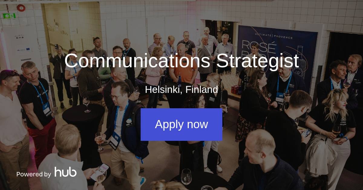 The Hub | Communications Strategist | Finnish Business Angels Network