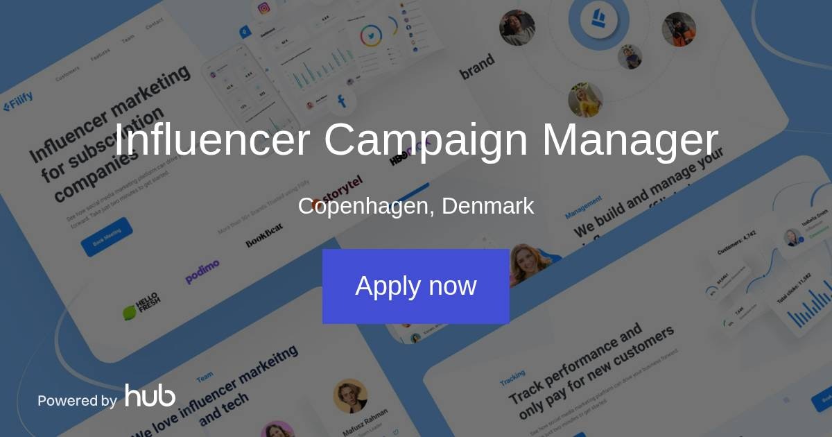 The Hub | Influencer Campaign Manager | Filify