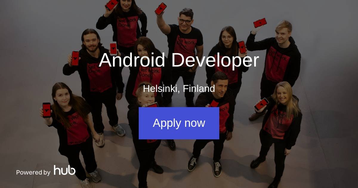 The Hub | Android Developer | Treamer Oy