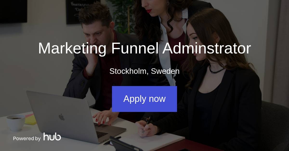 The Hub | Marketing Funnel Adminstrator | Intertalents in Sweden