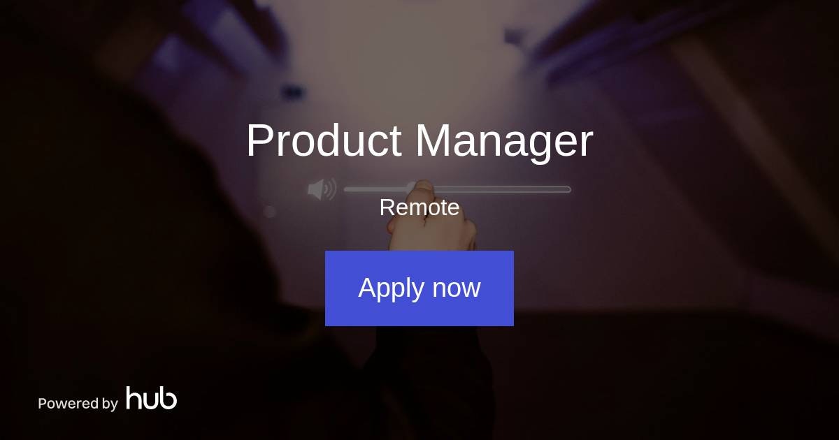 The Hub | Product Manager | Doublepoint