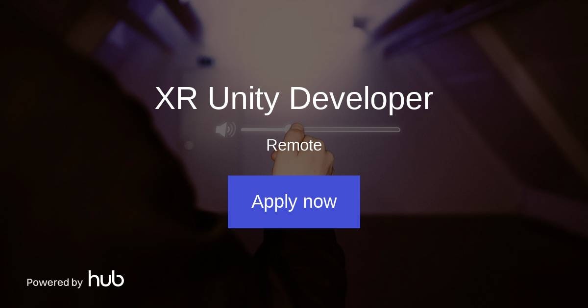 The Hub | XR Unity Developer | Doublepoint