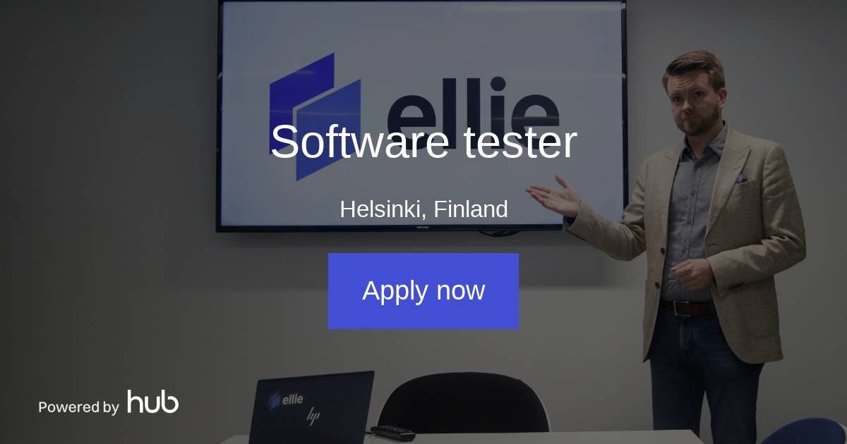 The Hub | Software tester | Ellie Technologies