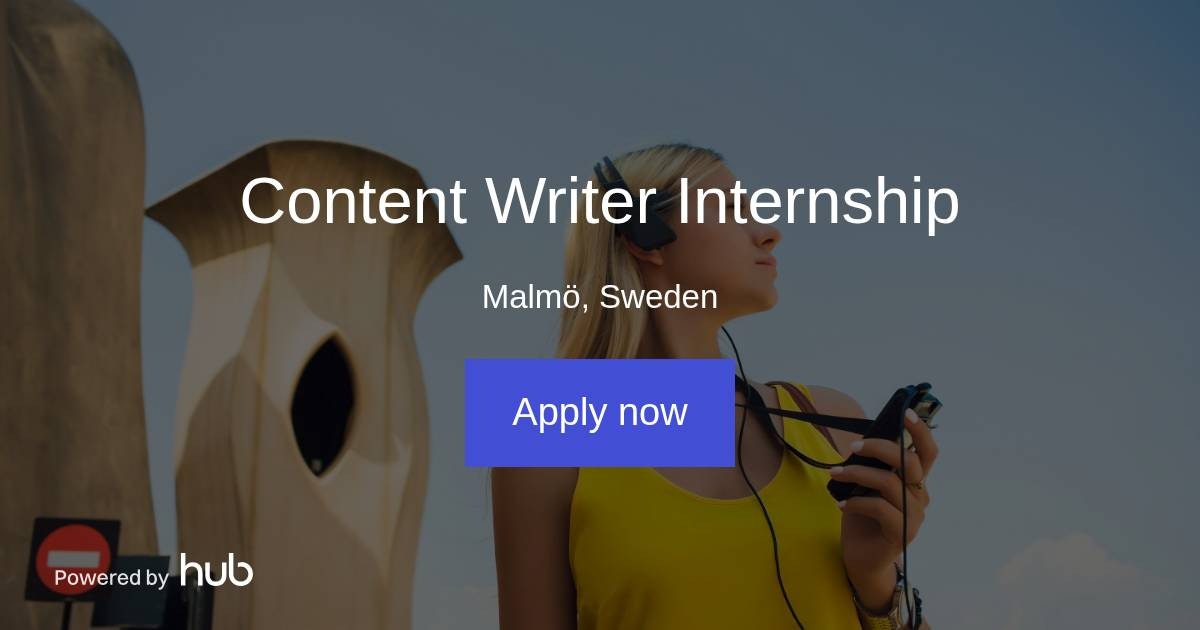 The Hub | Content Writer Internship | Trailsi AB