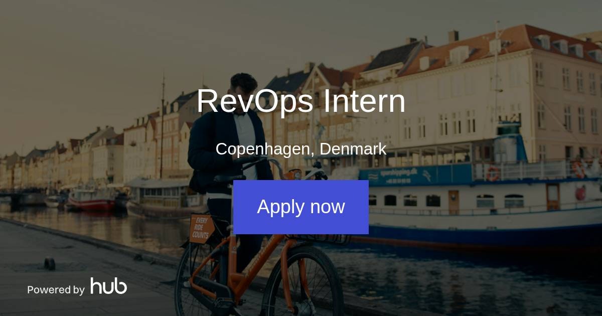 The Hub | RevOps Intern | Donkey Republic