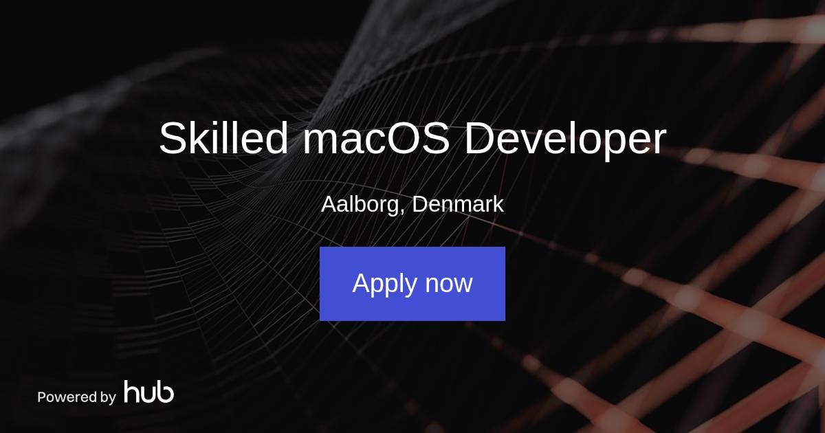 The Hub | Skilled macOS Developer | Admin By Request