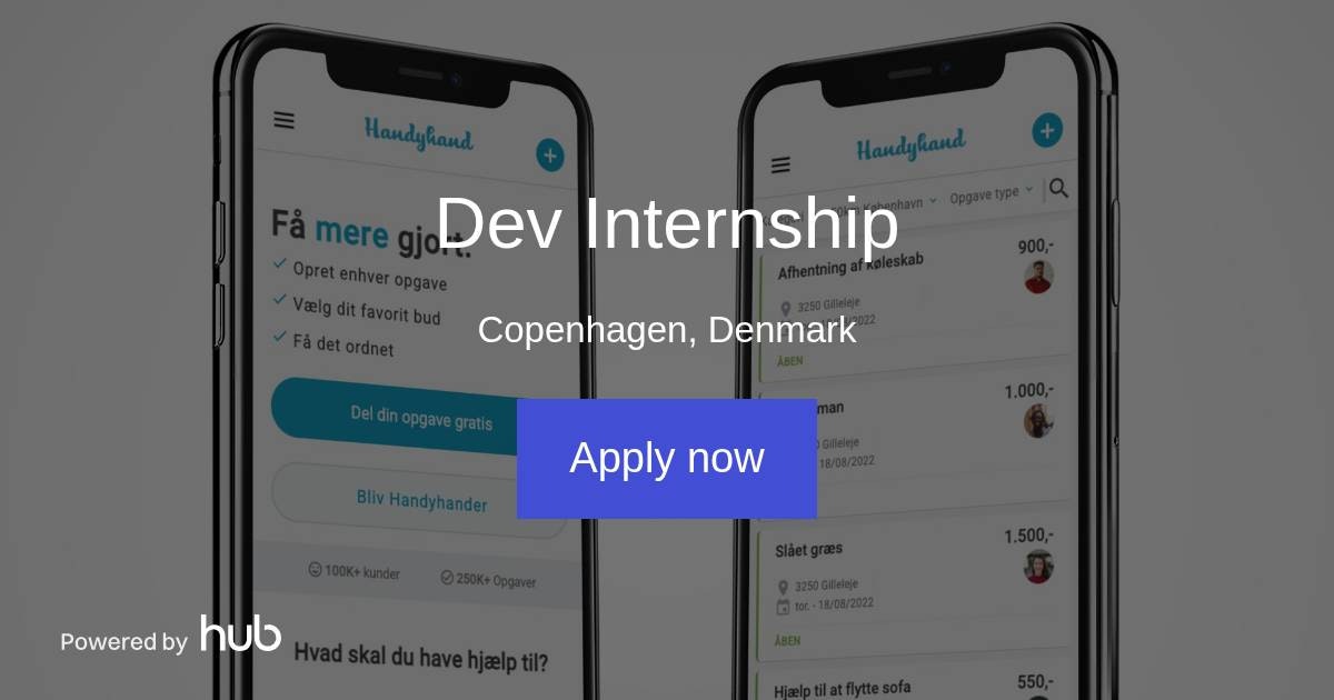 The Hub | Dev Internship | Handyhand