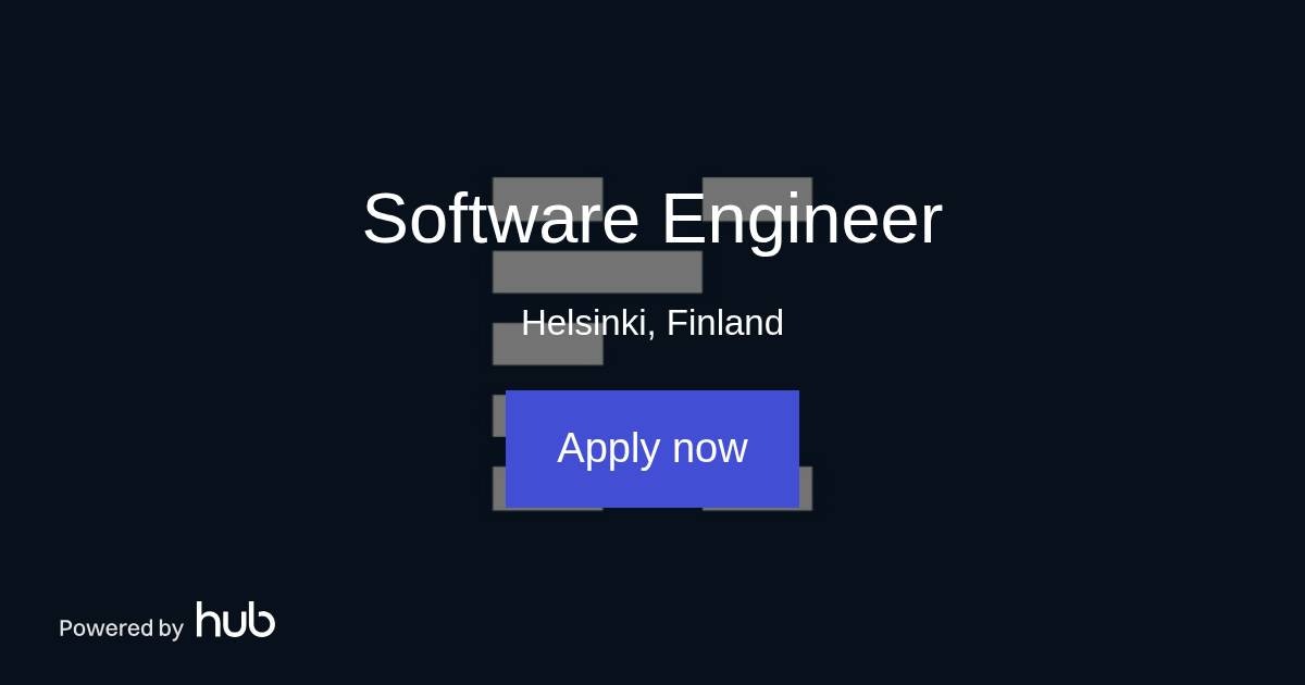 The Hub | Software Engineer | Kapacity.io