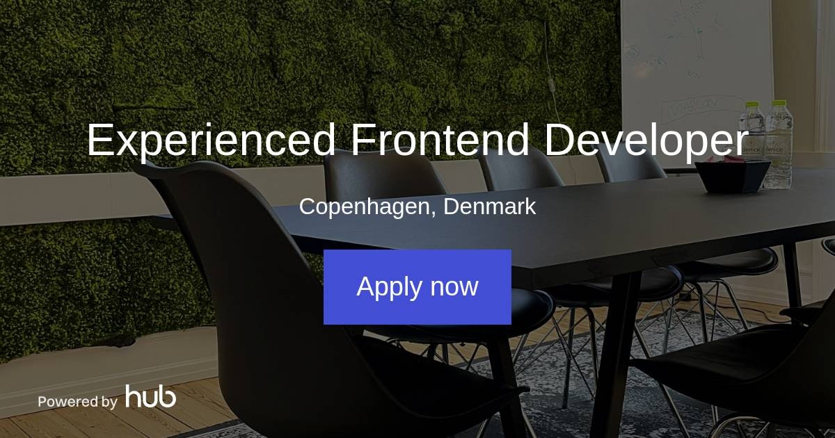 The Hub | Experienced Frontend Developer | Traede