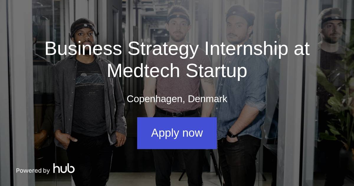 The Hub | Business Strategy Internship at Medtech Startup | Insai