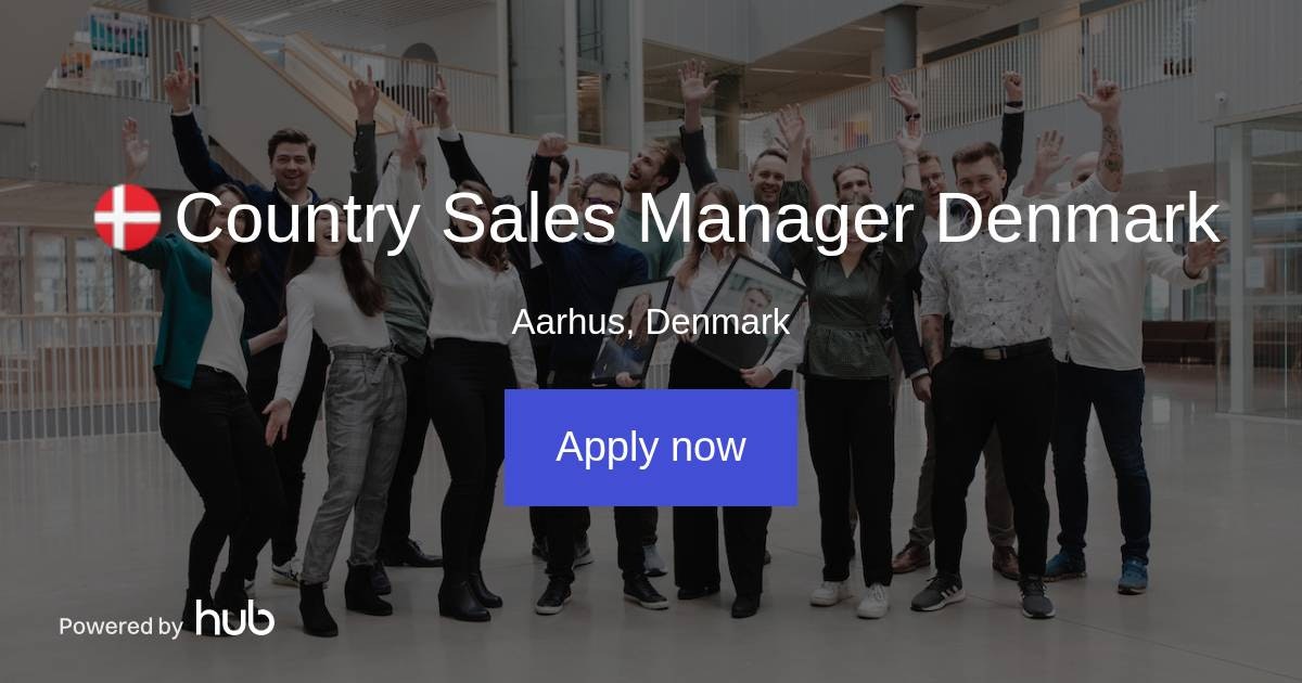 The Hub | 🇩🇰 Country Sales Manager Denmark | Formalize