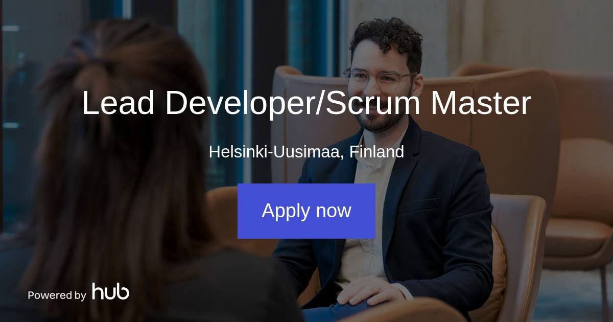 The Hub | Lead Developer/Scrum Master | Custobar