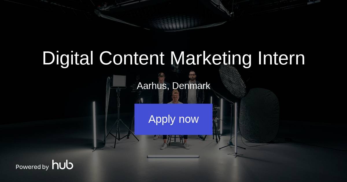 The Hub | Digital Content Marketing Intern | Wedio