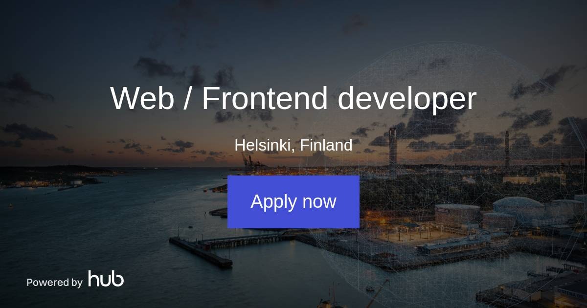 The Hub | Web / Frontend developer | Anarky Labs