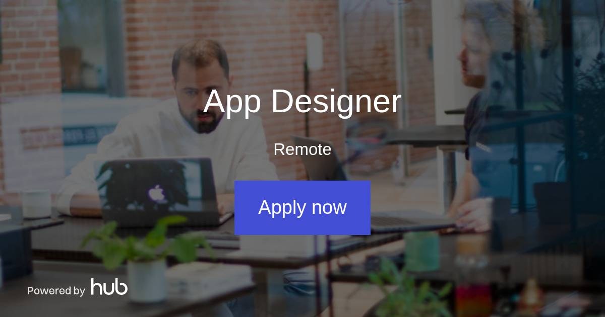 The Hub | App Designer | Vibrant