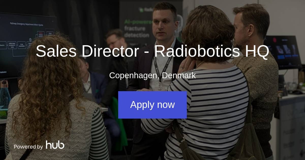The Hub | Sales Director - Radiobotics HQ | Radiobotics