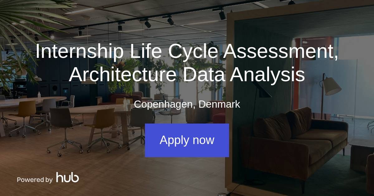 The Hub | Internship Life Cycle Assessment, Architecture Data Analysis | CirBu