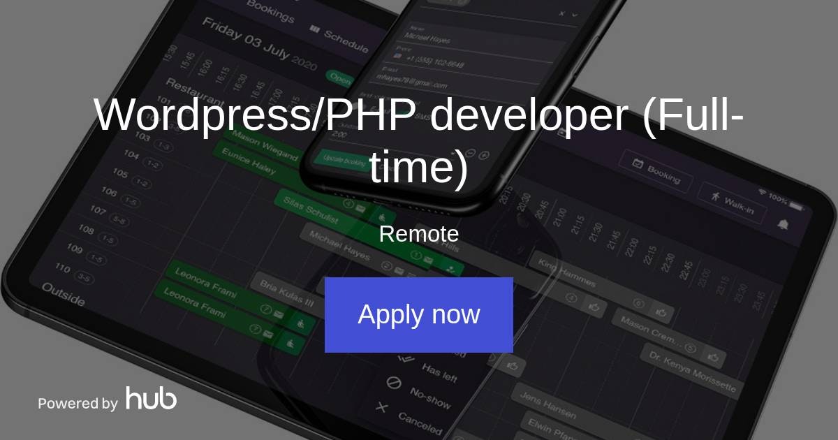 The Hub | Wordpress/PHP developer (Full-time) | resOS