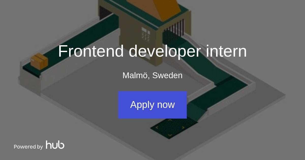 The Hub | Frontend developer intern | Revam