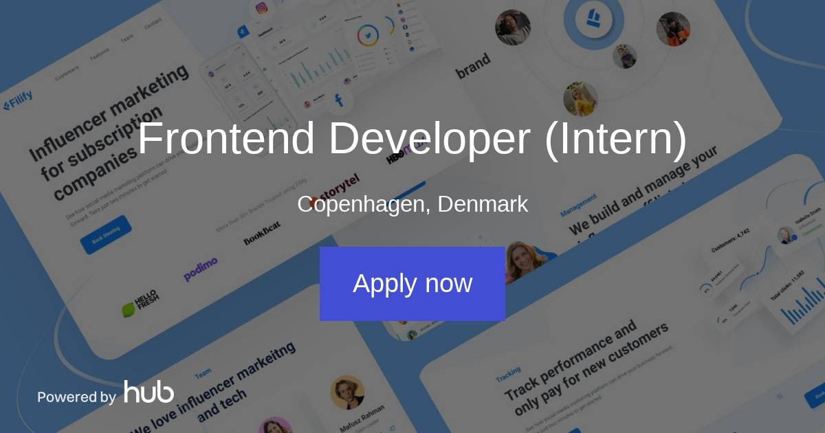 The Hub | Frontend Developer (Intern) | Filify