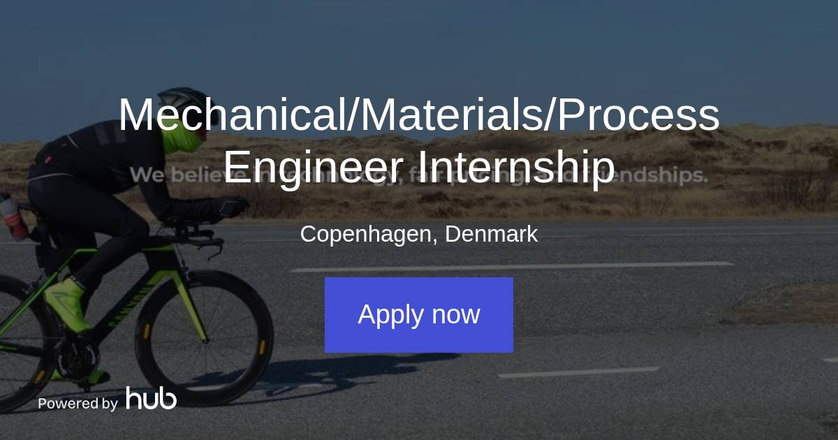 The Hub | Mechanical/Materials/Process Engineer Internship | SENSITIVUS ...