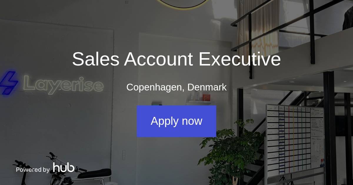 The Hub | Sales Account Executive | Layerise ApS