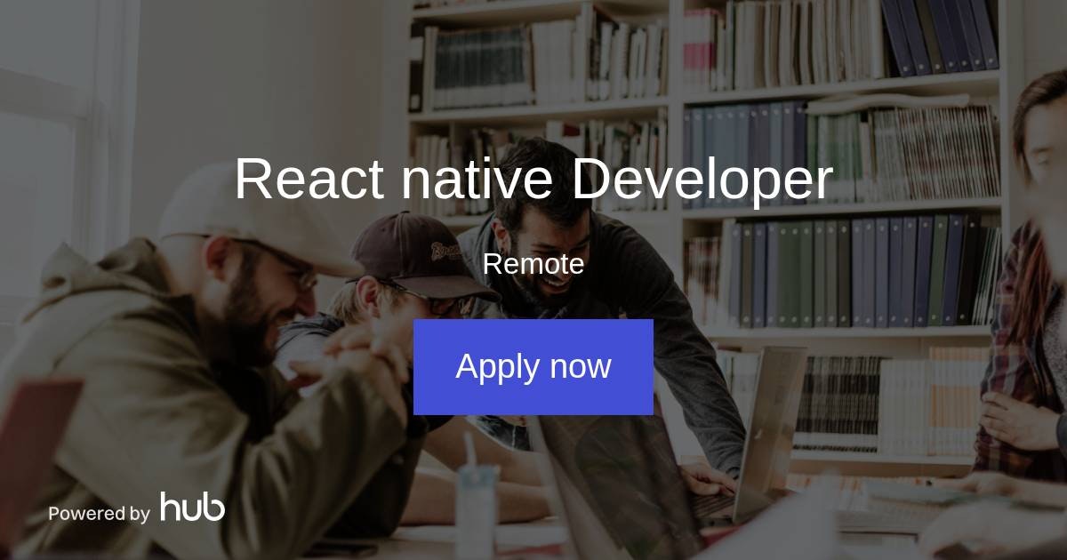 The Hub | React native Developer | Roomkast