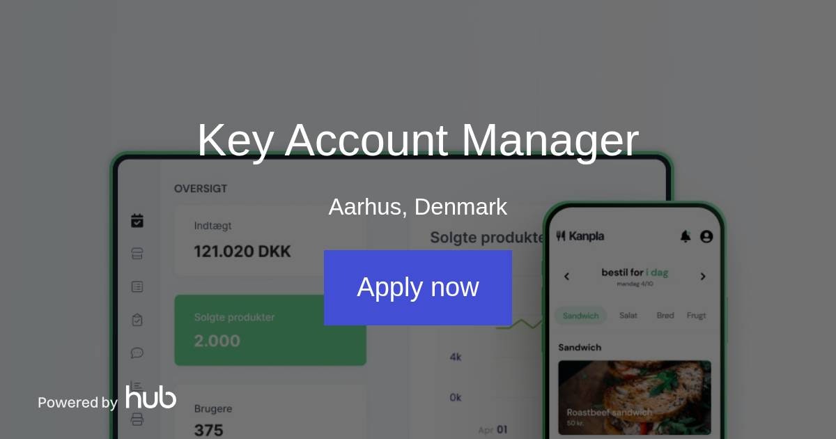 The Hub | Key Account Manager | Kanpla