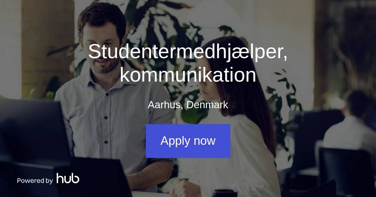 The Hub | Studentermedhjælper, kommunikation | CoreConsult