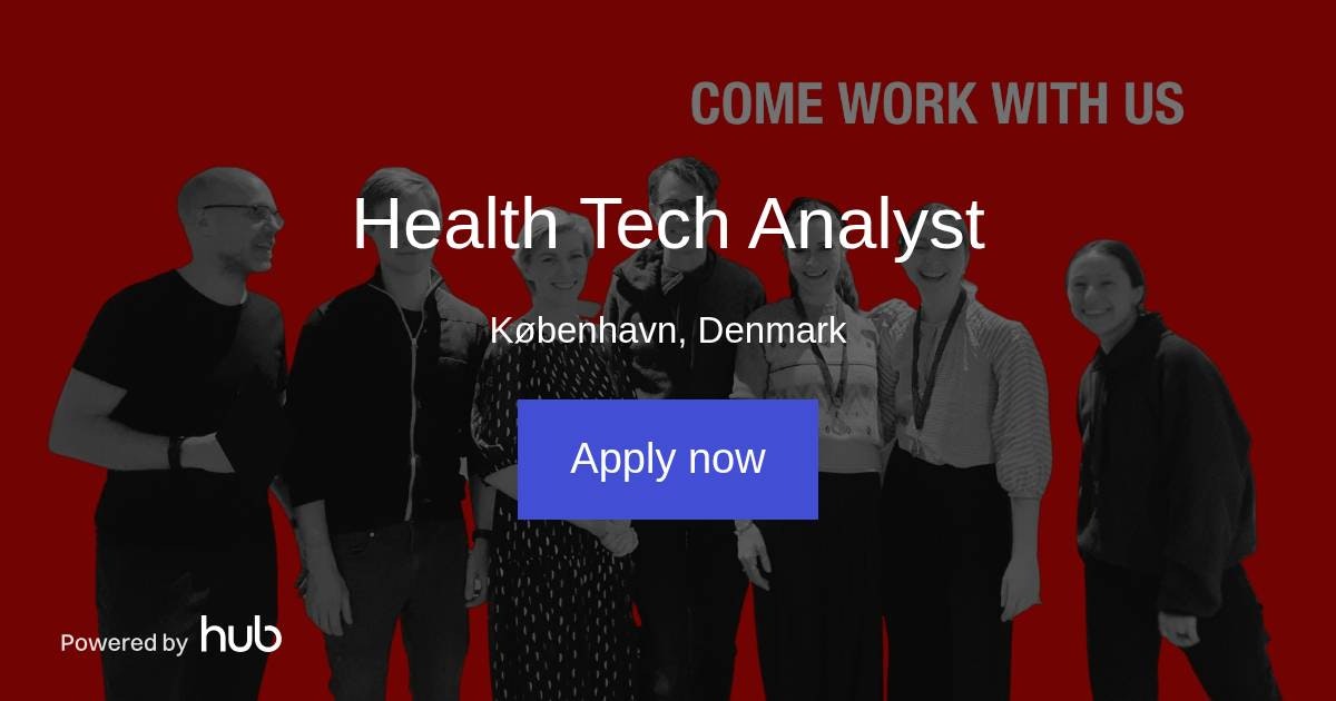 The Hub | Health Tech Analyst | Health Tech Hub Copenhagen
