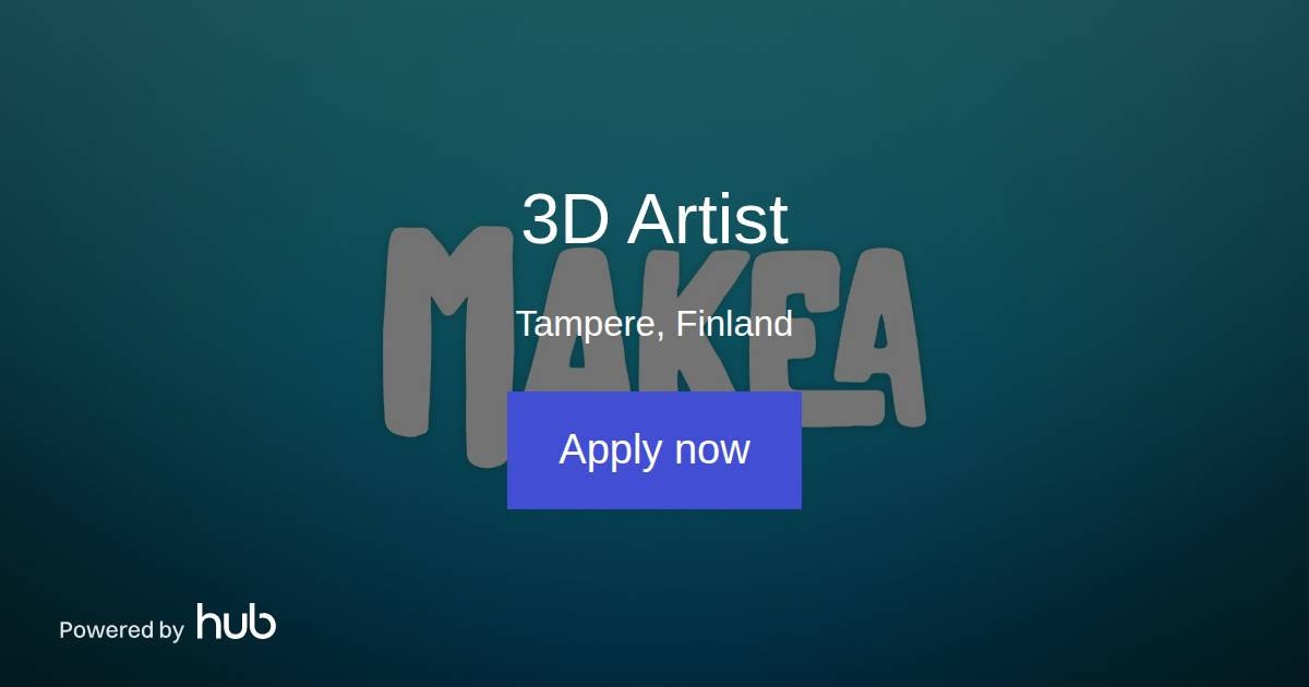 The Hub | 3D Artist | Makea Games