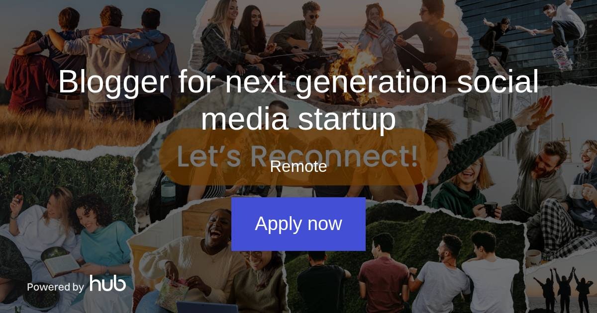 The Hub | Blogger for next generation social media startup | LifeBonder