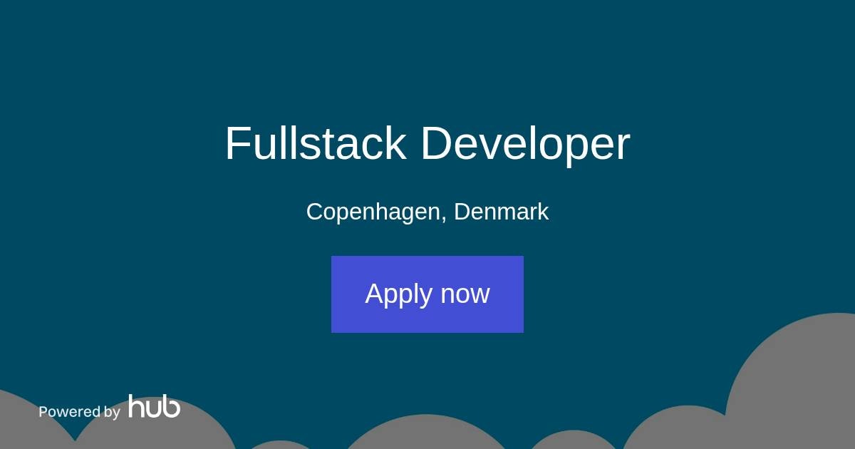 The Hub | Fullstack Developer | Ønskeskyen