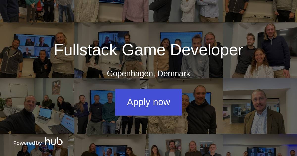 The Hub | Fullstack Game Developer | Trophy Games A/S