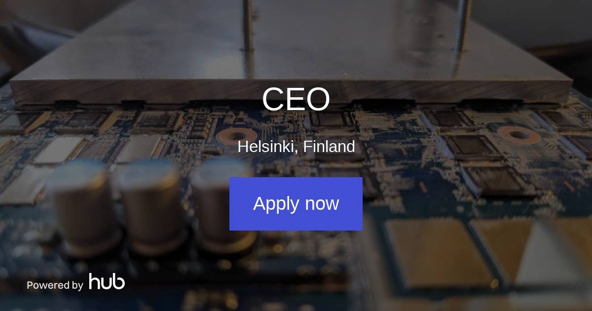 The Hub | CEO | Northeast Flow Oy