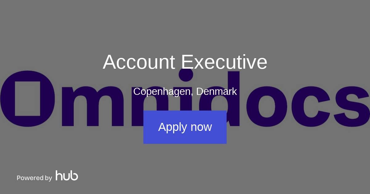 The Hub | Account Executive | Omnidocs A/S