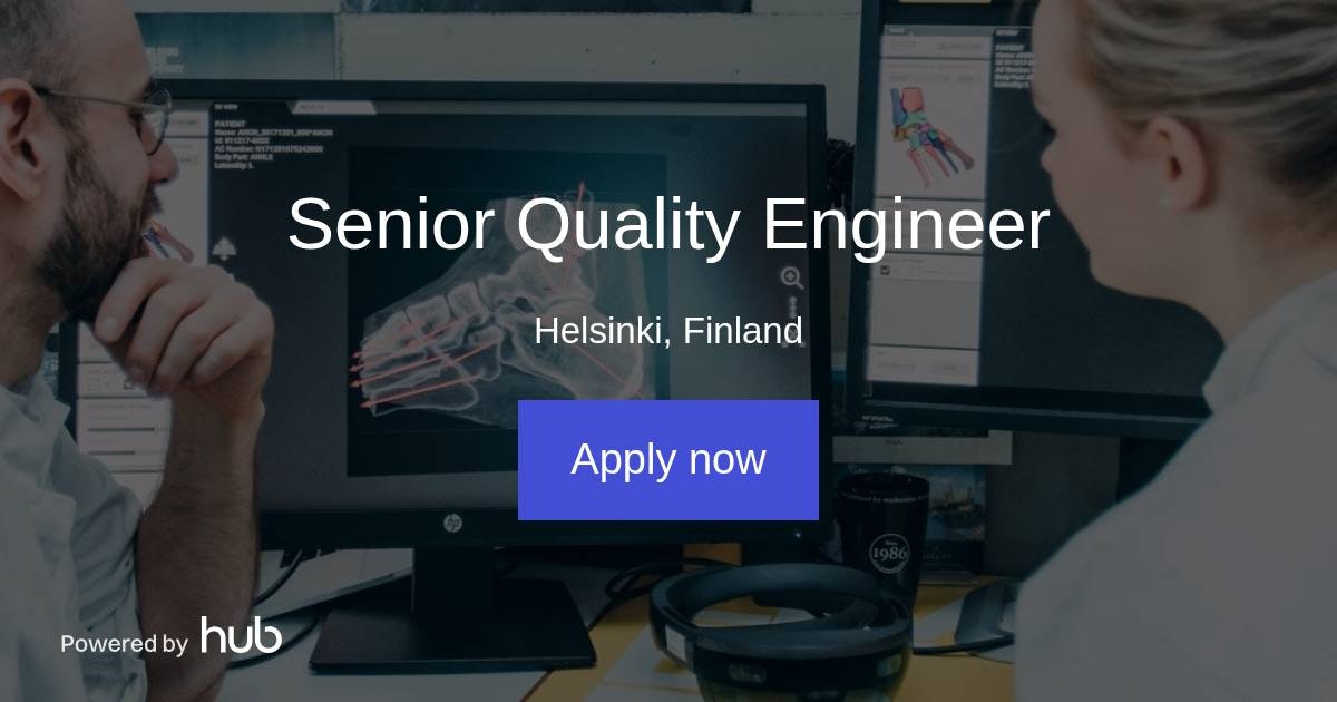 The Hub | Senior Quality Engineer | Disior Ltd