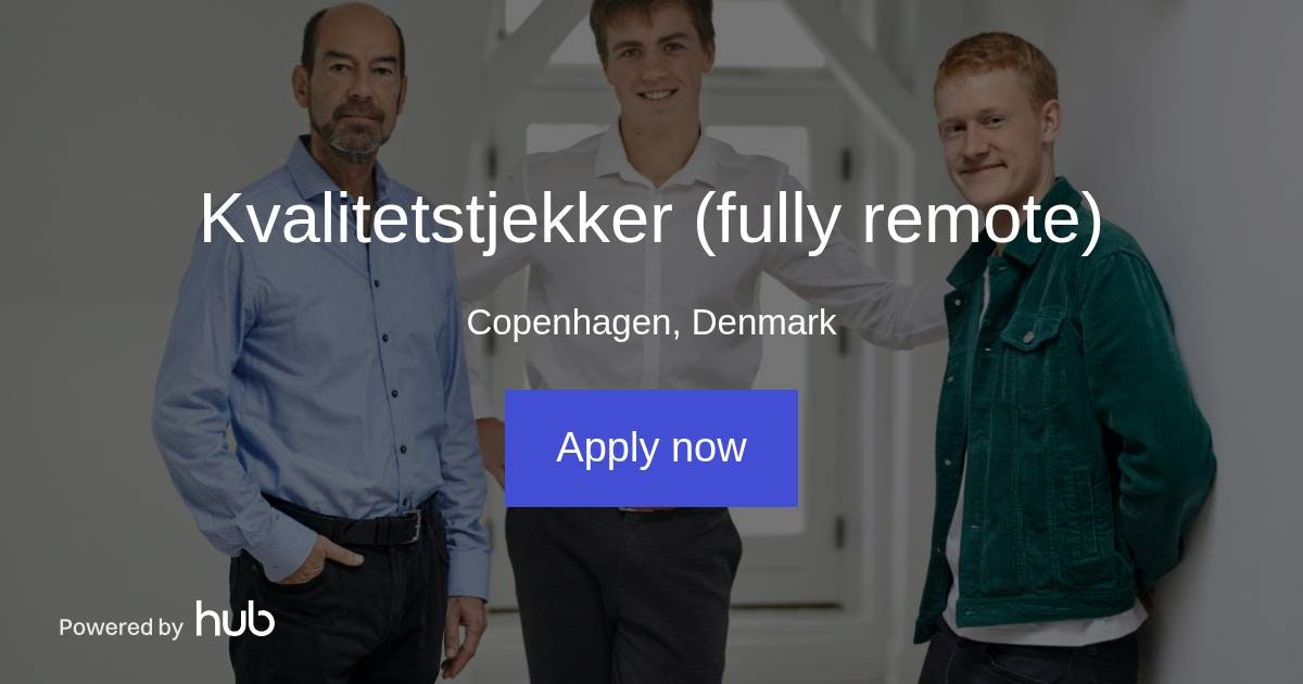 The Hub | Kvalitetstjekker (fully remote) | SubReader ApS