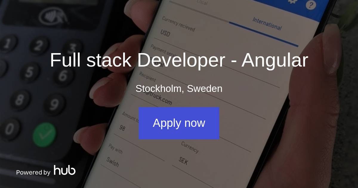 The Hub | Full stack Developer - Angular | Centiglobe