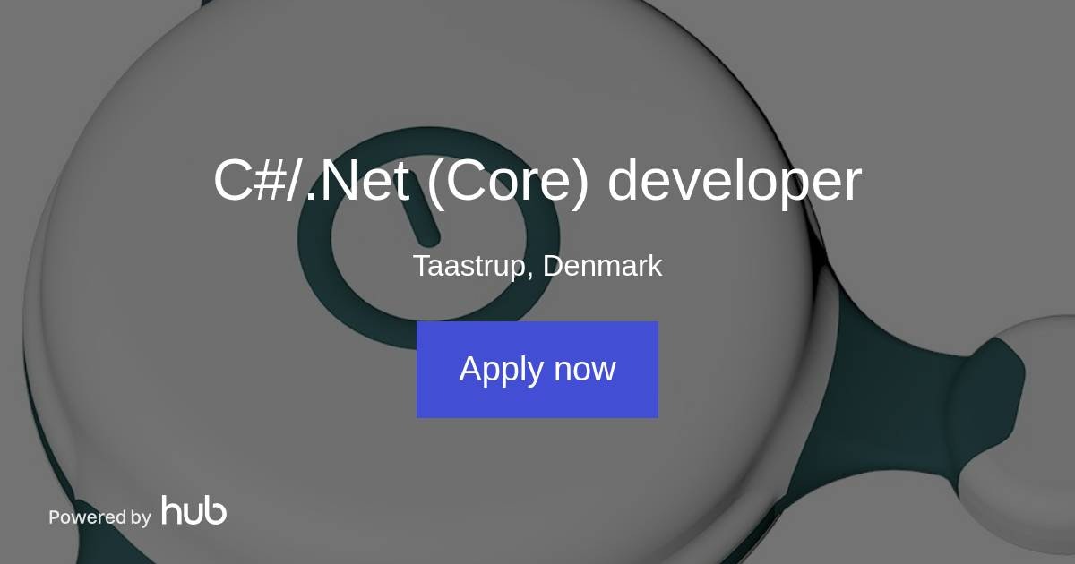 The Hub | C#/.Net (Core) developer | Cortrium