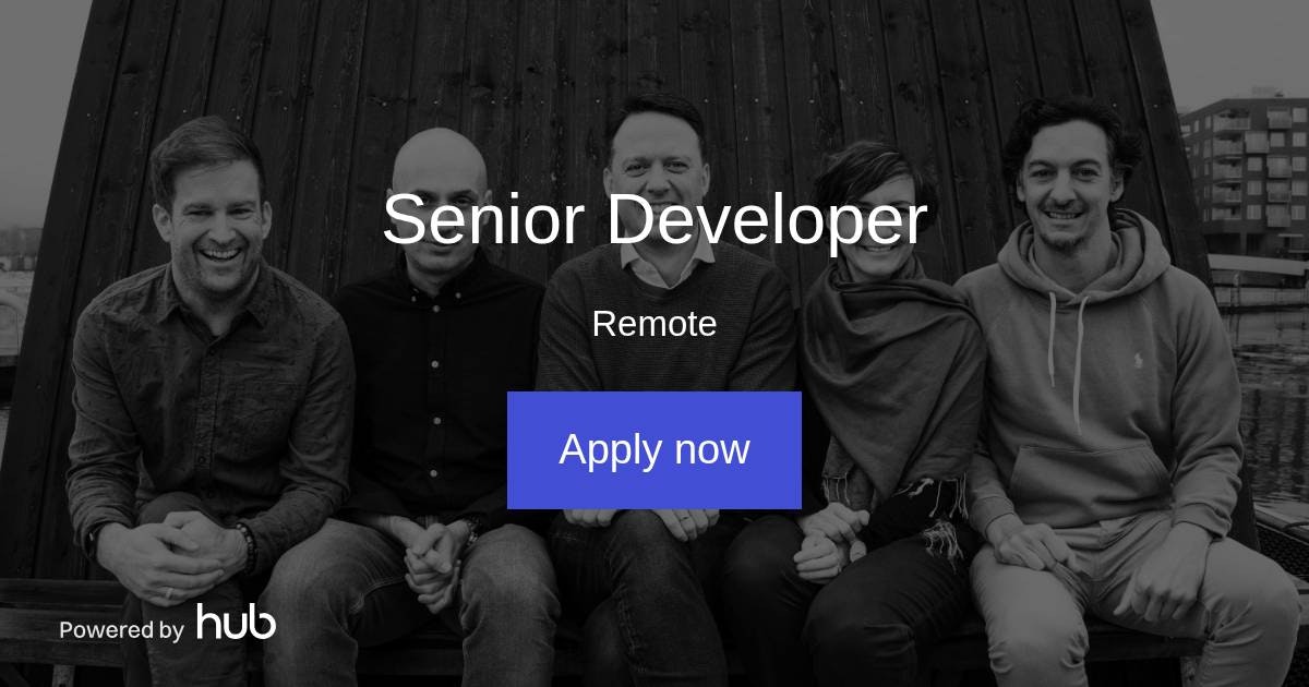 The Hub | Senior Developer | nordlys.studio