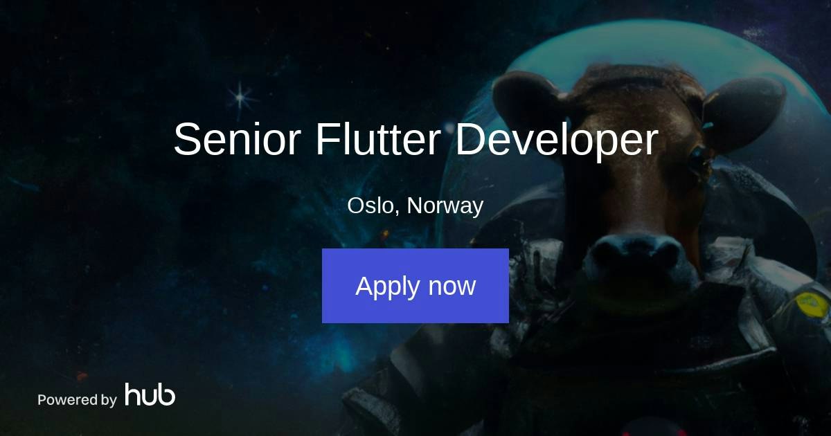 The Hub | Senior Flutter Developer | Monil AS