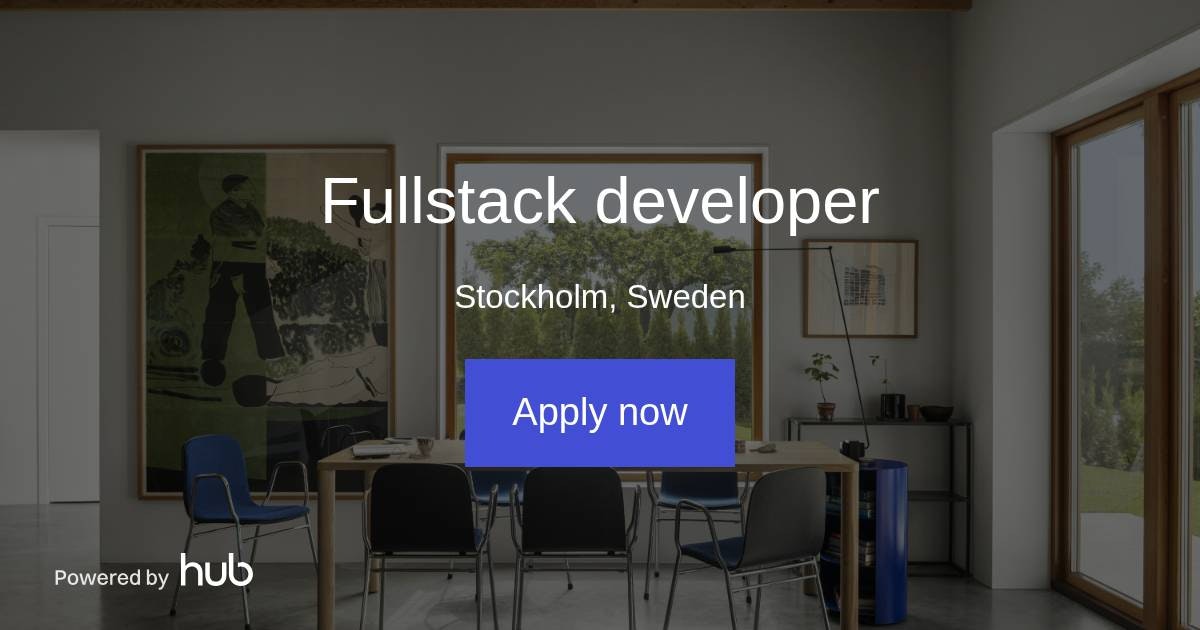 The Hub | Fullstack developer | Beleco