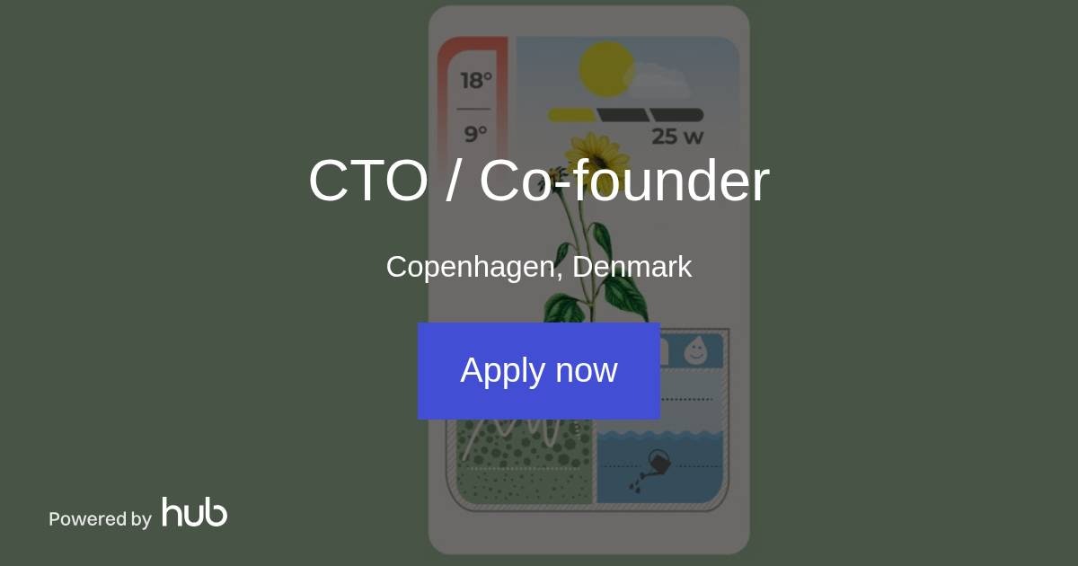 The Hub | CTO / Co-founder | NordicGrow.