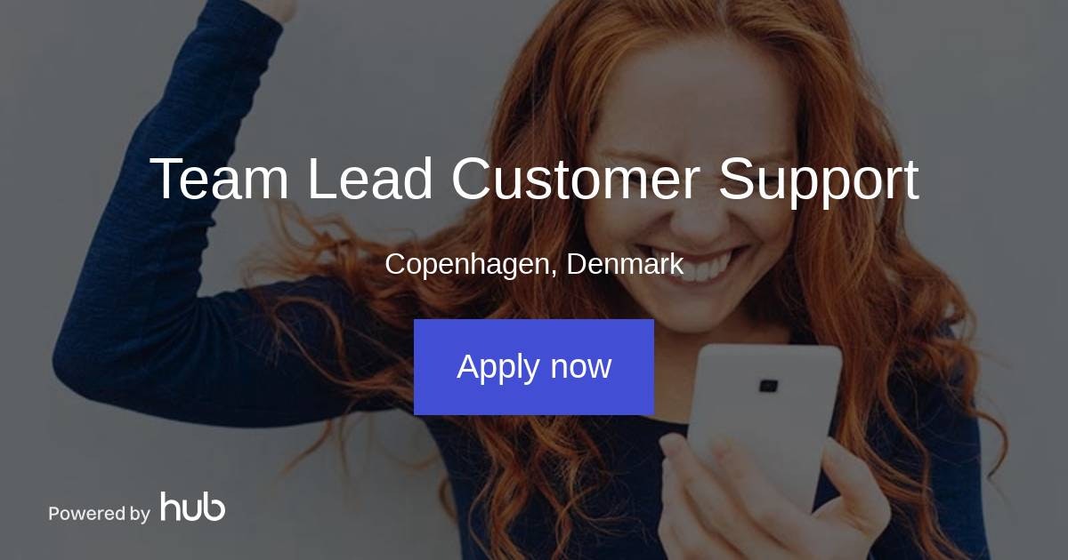 The Hub | Team Lead Customer Support | Melumi A/S