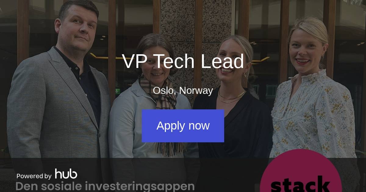 The Hub | VP Tech Lead | Stack by me