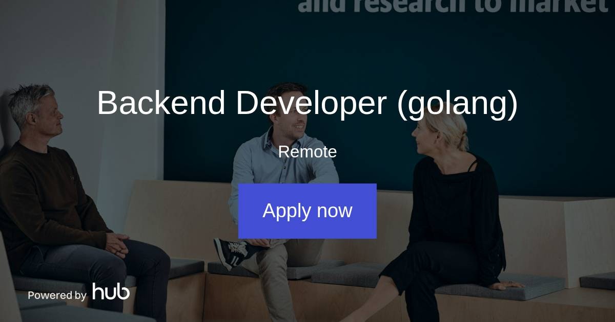 The Hub | Backend Developer (golang) | WARD 24/7