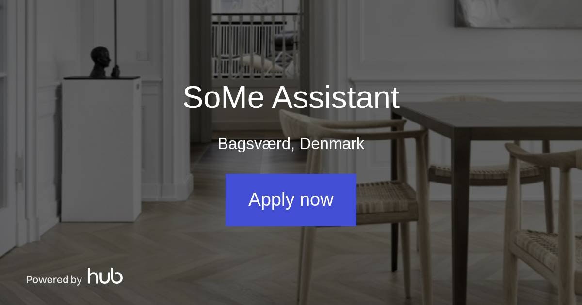 The Hub | SoMe Assistant | Traekompagniet