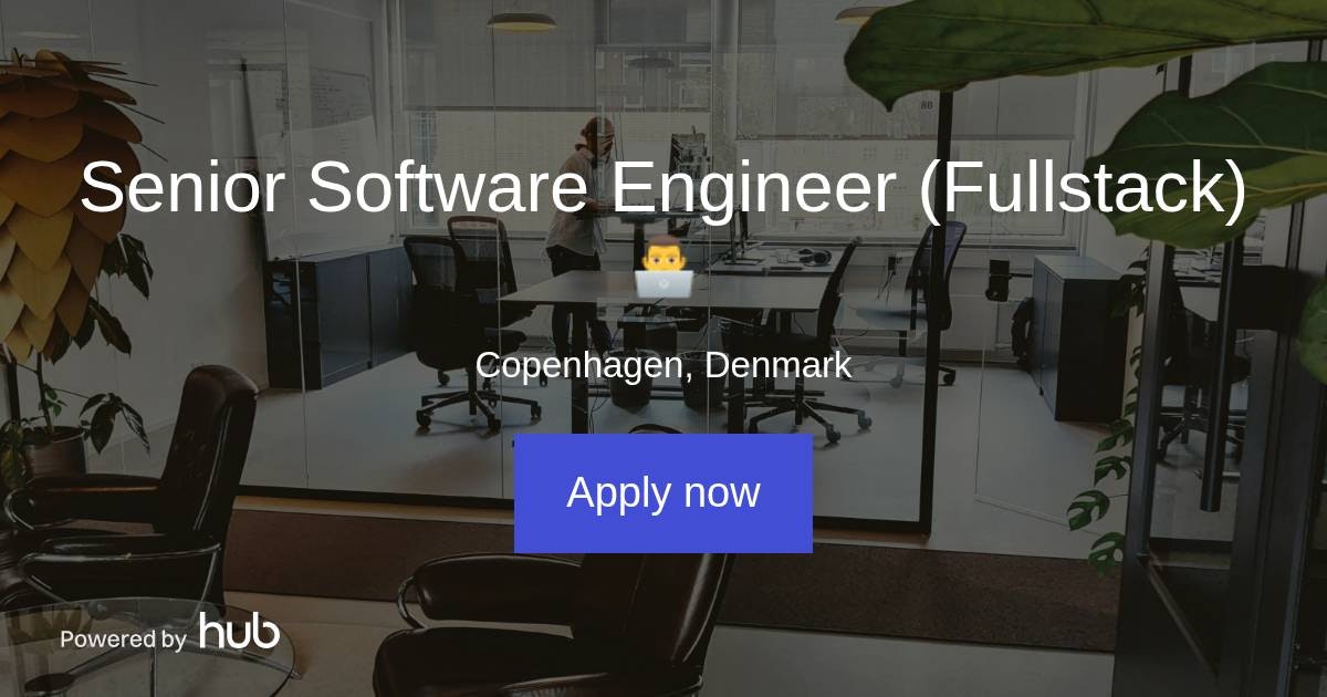 The Hub | Senior Software Engineer (Fullstack) 👨‍💻 | Zoios
