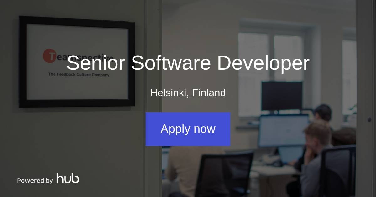 The Hub | Senior Software Developer | Teamspective